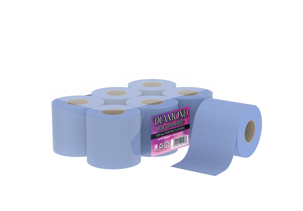 CENTREFEED ROLL BLUE – Inavateuk Wholesale