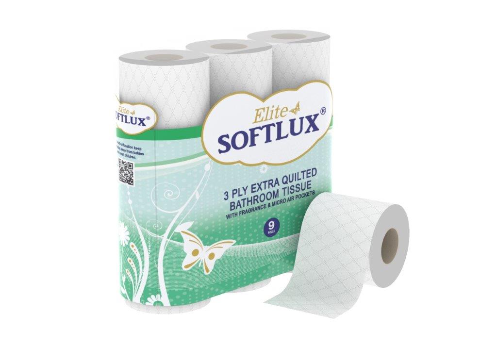 SOFTLUX 3PLY 9 PACK (WHITE) – Inavateuk Wholesale